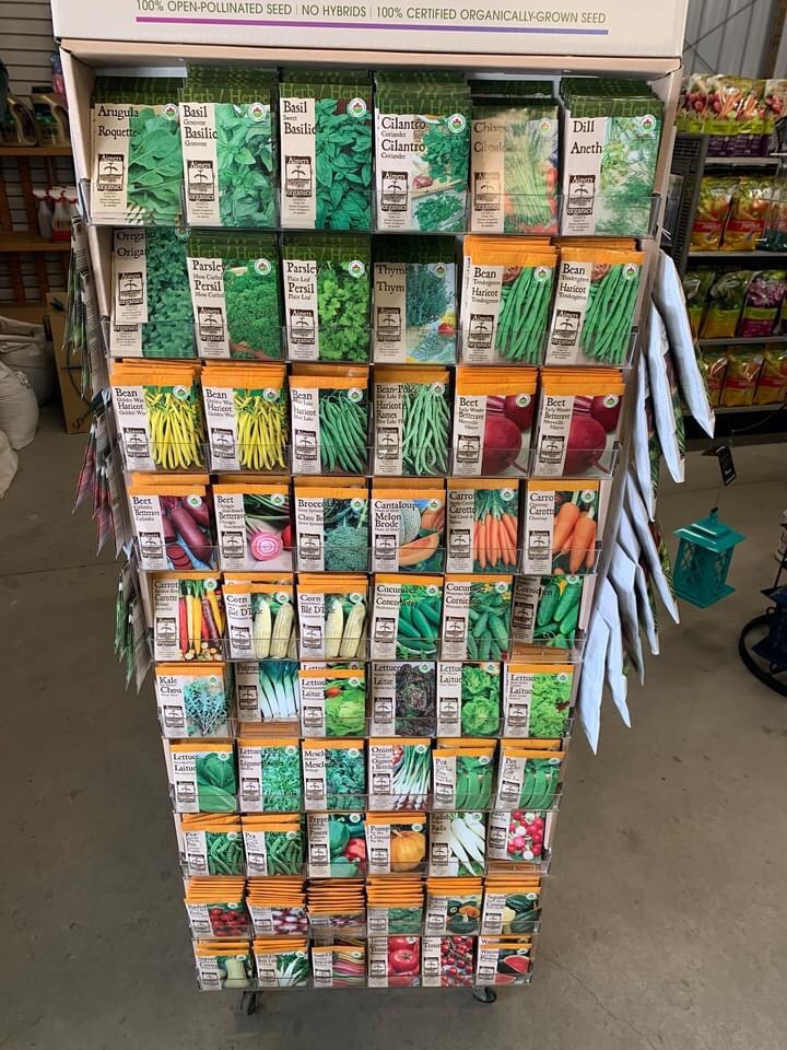 Seed Racks Now In! – L'Ami's Garden Centre