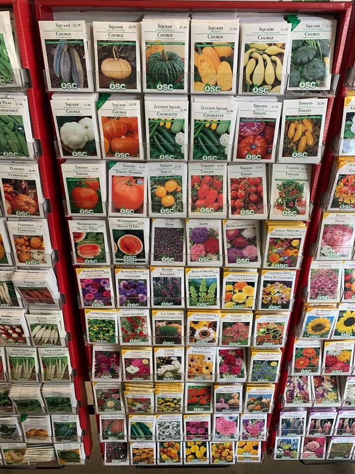 Seed Racks Now In! – L'Ami's Garden Centre