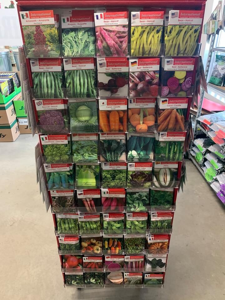 Seed Racks Now In! – L'Ami's Garden Centre