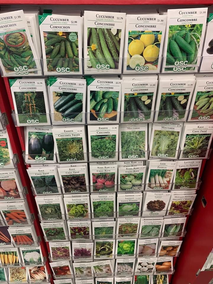 Seed Racks Now In! – L'Ami's Garden Centre