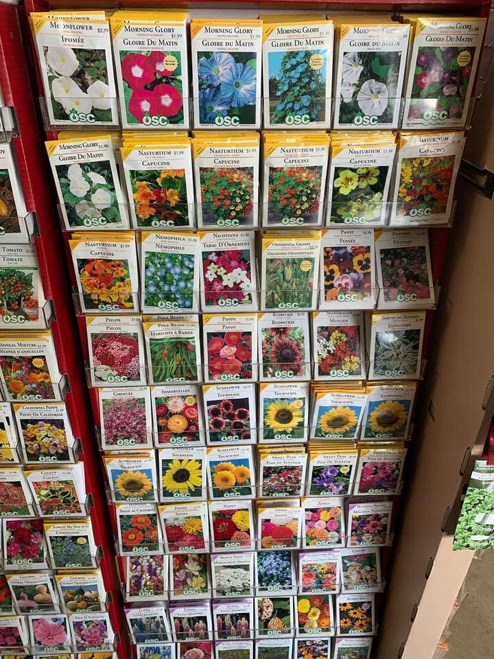 Seed Racks Now In! – L'Ami's Garden Centre