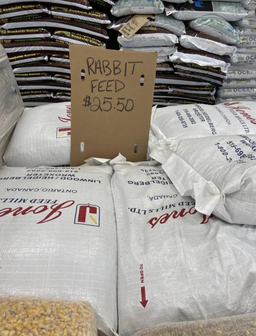 Animal Feed Available – L'Ami's Garden Centre